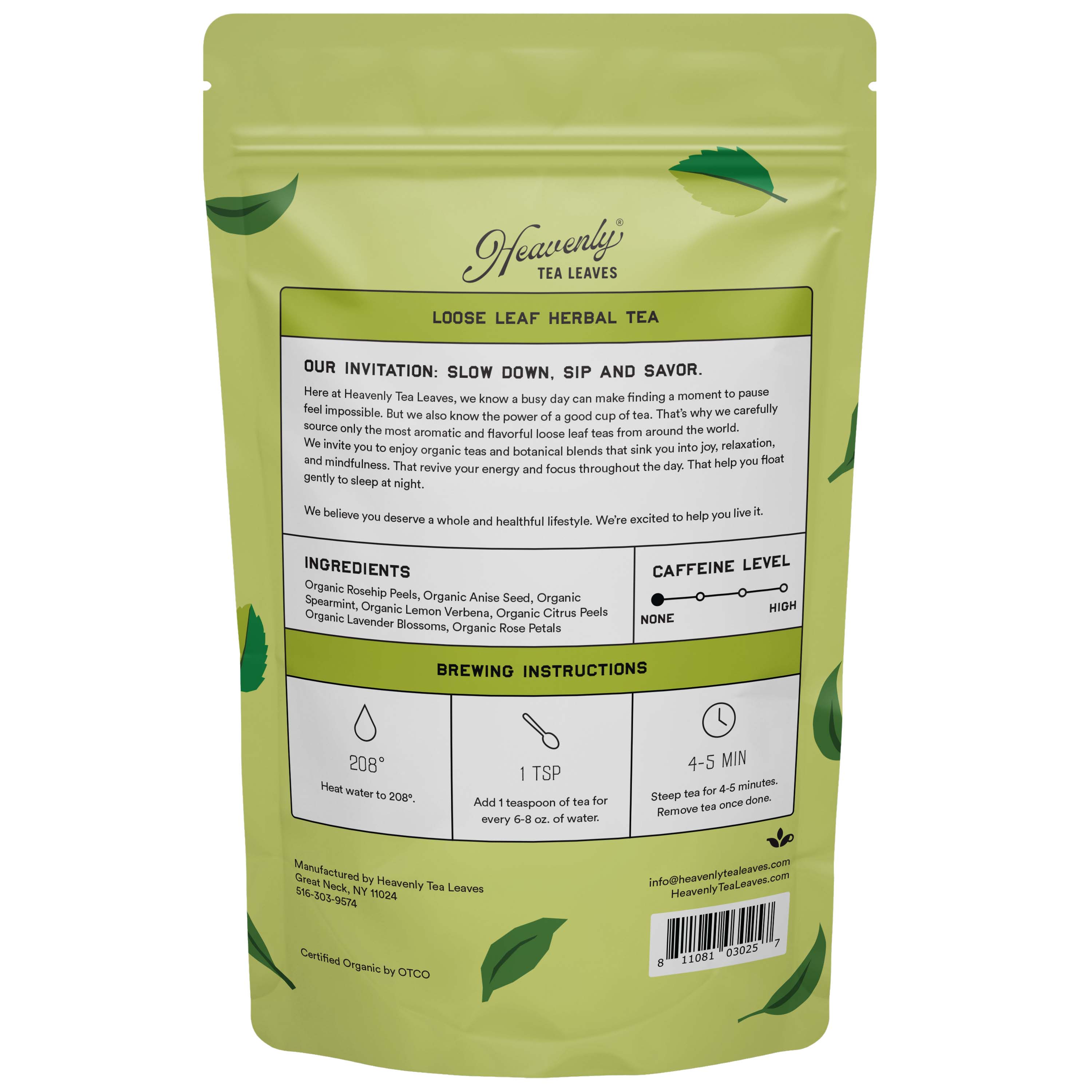 Organic Herbal Cleanse, Bulk Loose Leaf Herbal Tea – Heavenly Tea Leaves