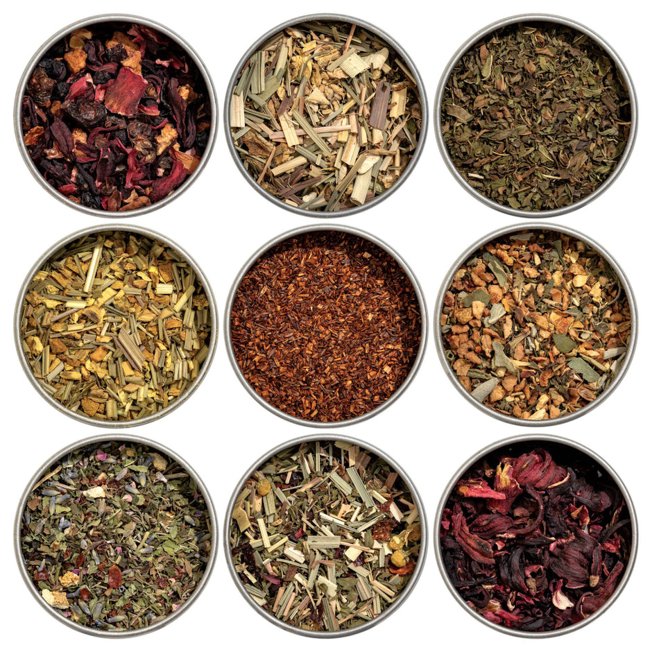 Organic Loose Leaf Herbal Teas & Botanicals (Caffeine Free) – Heavenly ...