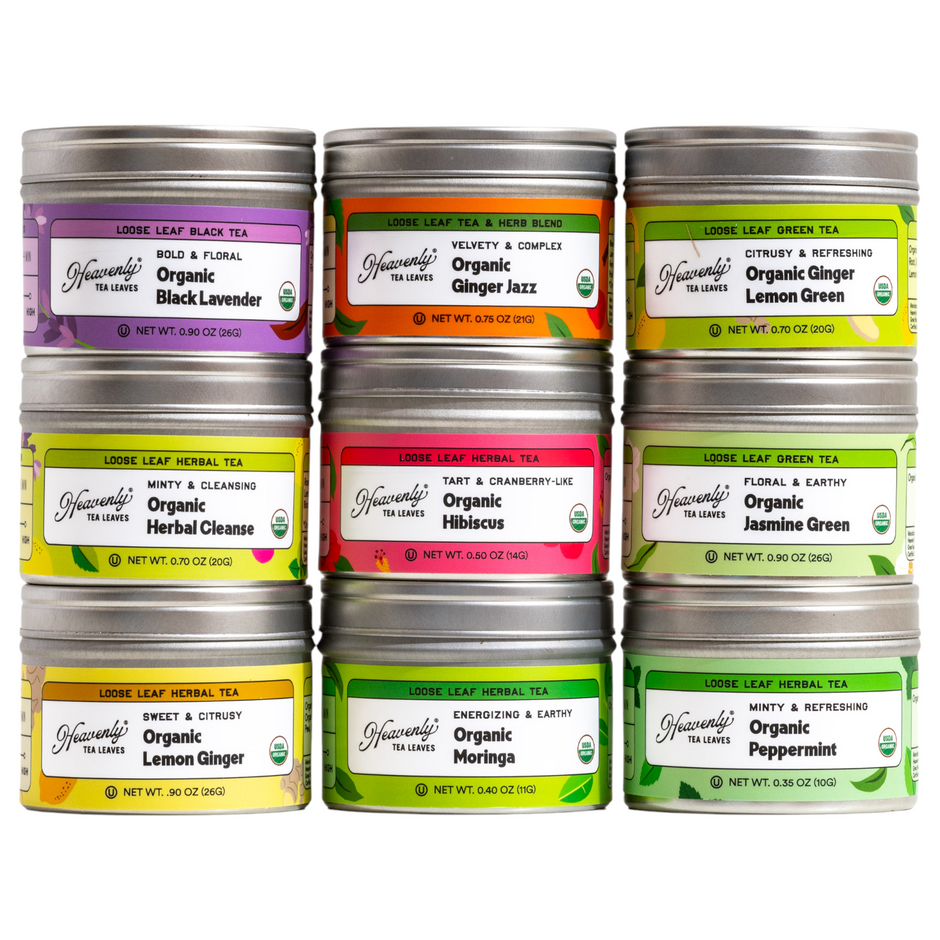 Loose Leaf Tea Samplers & Gift Sets – Heavenly Tea Leaves